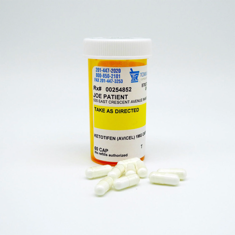 Mast Cell Activation Syndrome & Mastocytosis: Compounded Oral Ketotifen ...