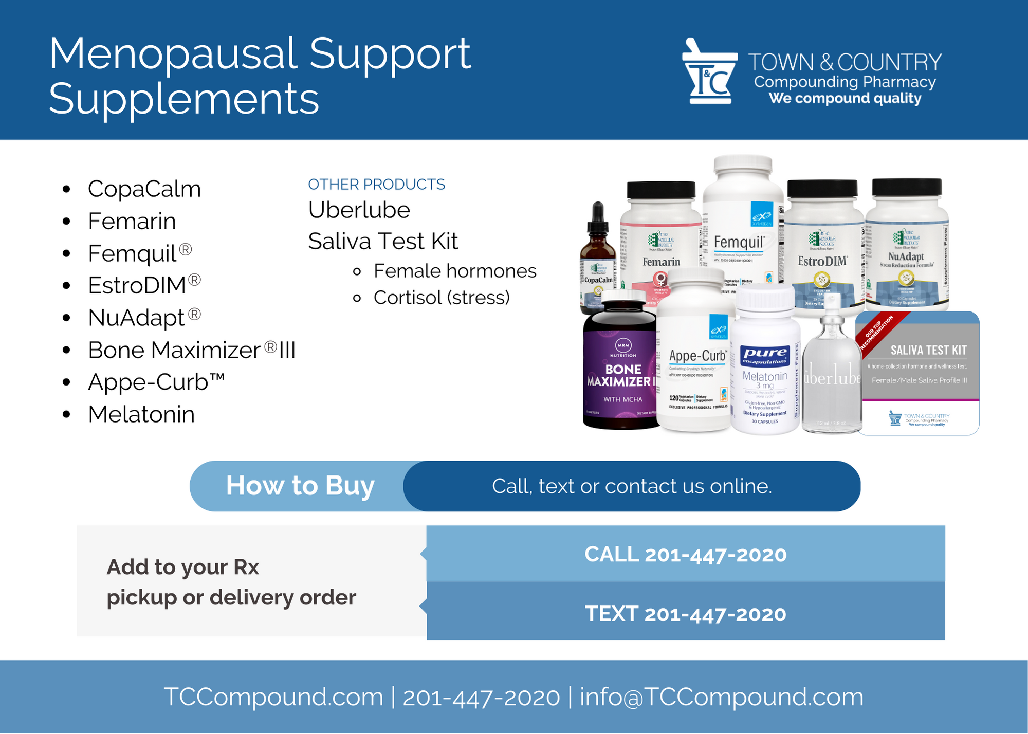 Women’s Health Supplements - Town & Country Compounding